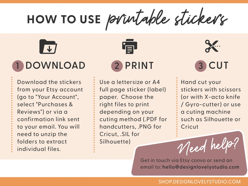 Notes Page Sticker Kit Printable Planner Stickers Monthly - Etsy