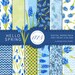 Spring Digital Paper Pack, Floral Digital Background, Floral Digital ...