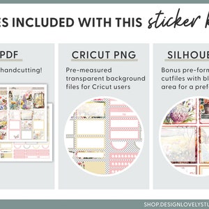 Butterfly Planner Stickers, Spring Stickers, Summer Stickers, Printable ...