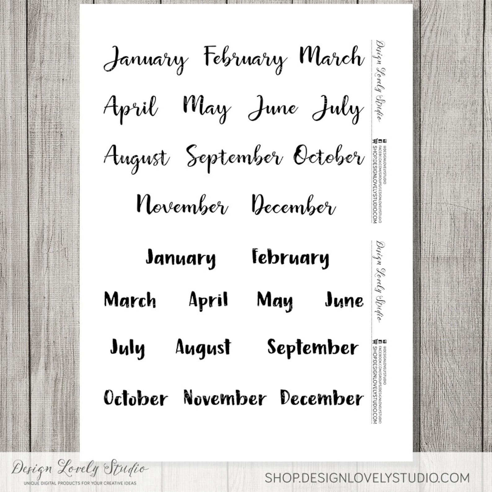 NOTES PAGE Printable Stickers, June Notes Page Kit, Honey Bee Planner ...
