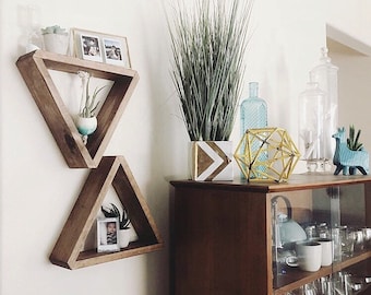 Geometric shelf | Etsy