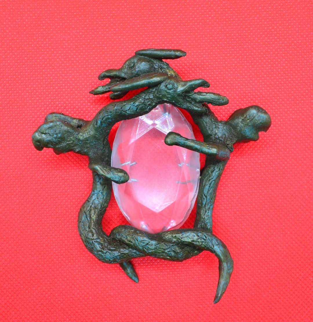 The Monster Squad Inspired Resin Amulet Clear Jewel Version - Etsy