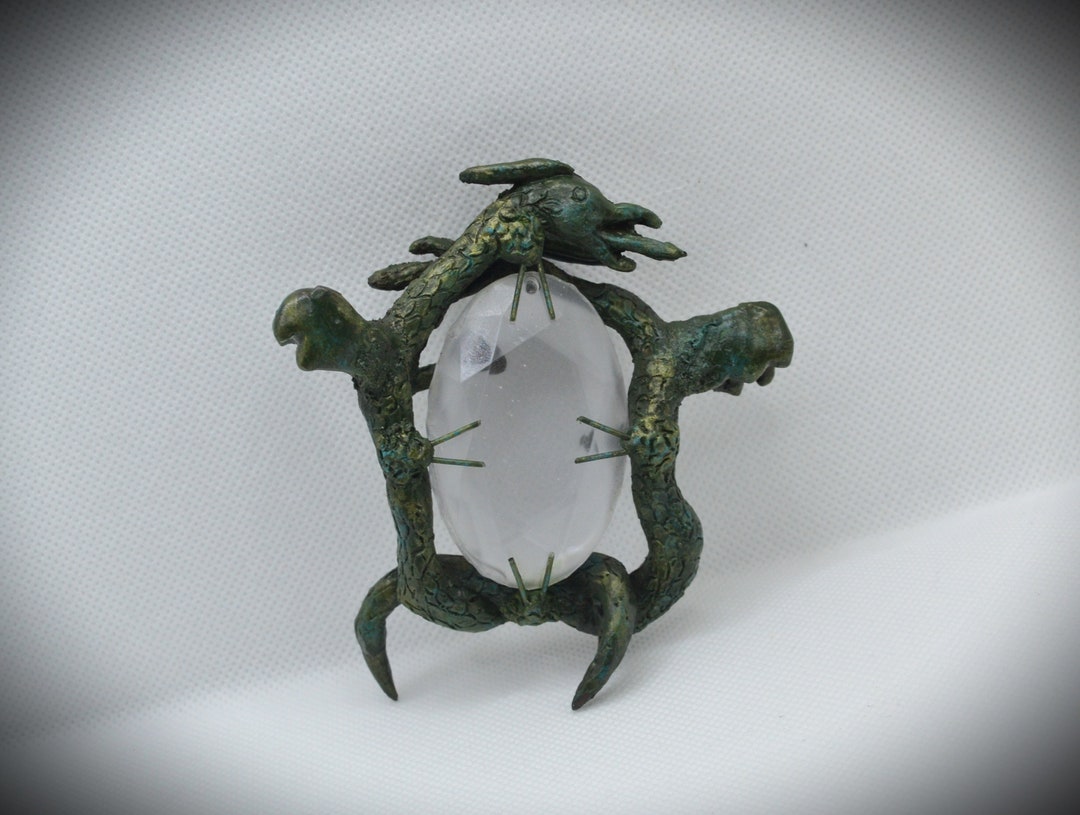 The Monster Squad Inspired Resin Amulet - (clear Jewel Version) - 80s ...