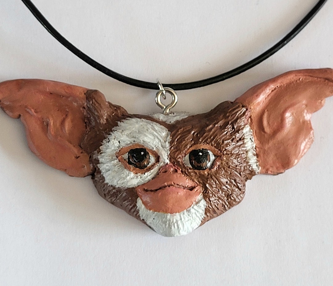 Gremlins Gizmo Inspired Handmade Sculpted Resin Necklace - Etsy