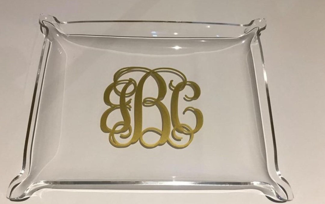 Personalized Acrylic Catch All Tray! the Size is 9x7”. I Will ...