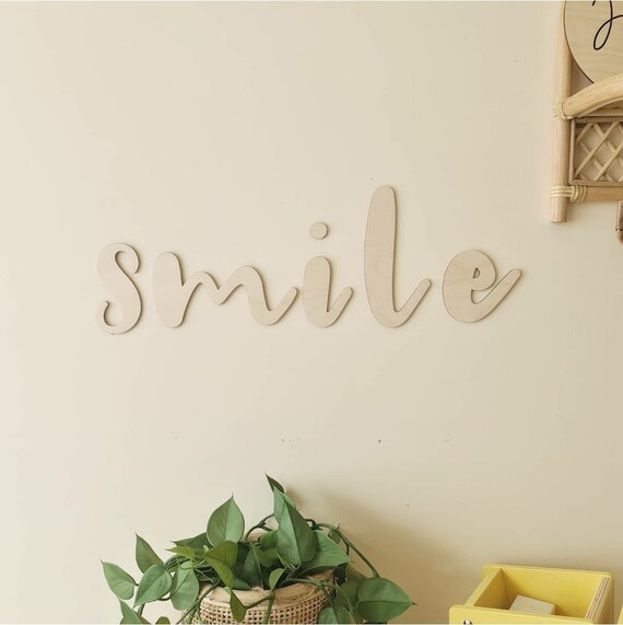 Wooden Wall Letters | Etsy Australia