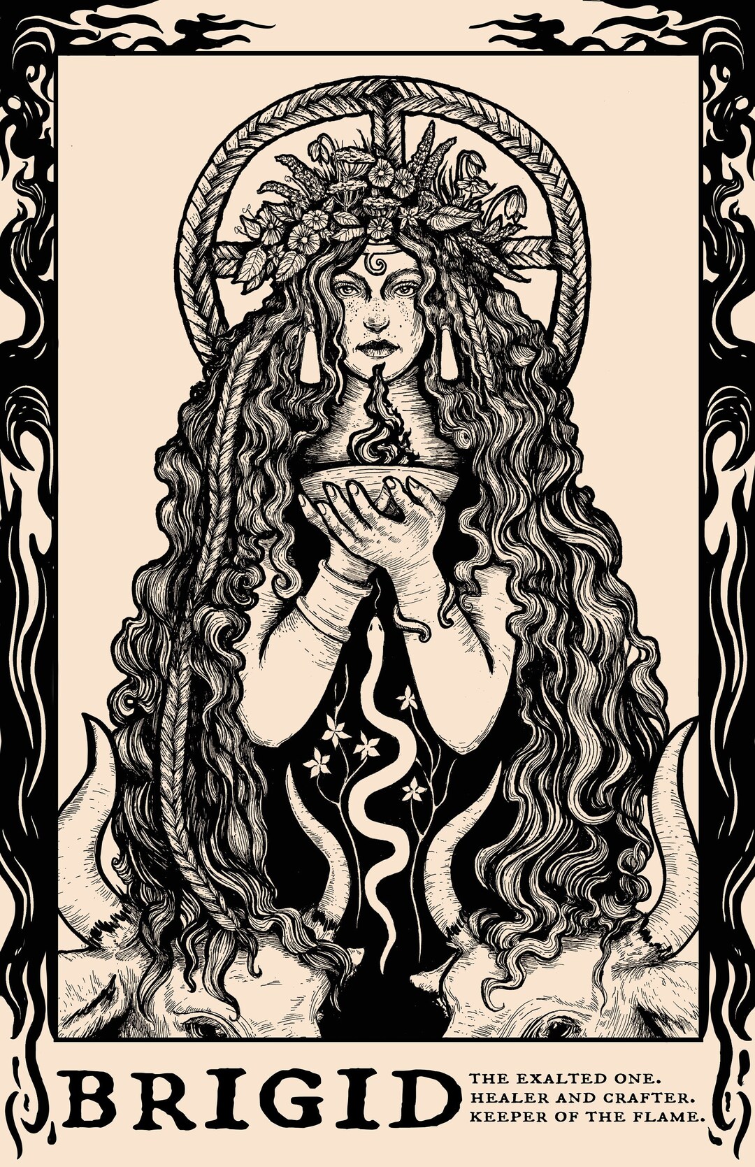 Brigid Poster - Etsy