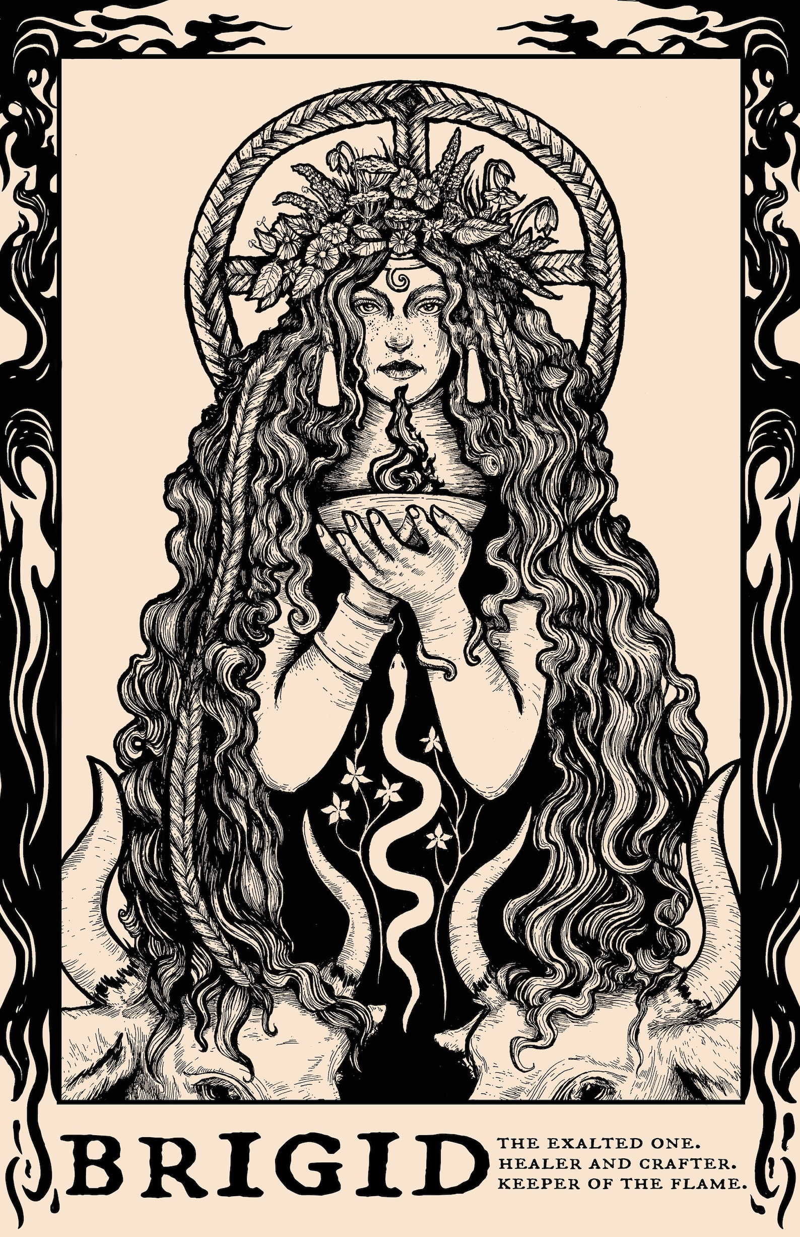 Brigid Poster - Etsy