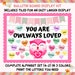 Conversation Hearts, Valentines, February, Owl, Valentines Day Bulletin ...