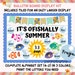 Summer Countdown Bulletin Board Kit, End of Year Bulletin Board, Fish ...