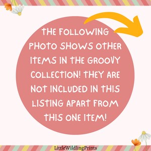 Groovy Classroom Labels, EDITABLE, Rainbow Boho Retro 70s Theme ...