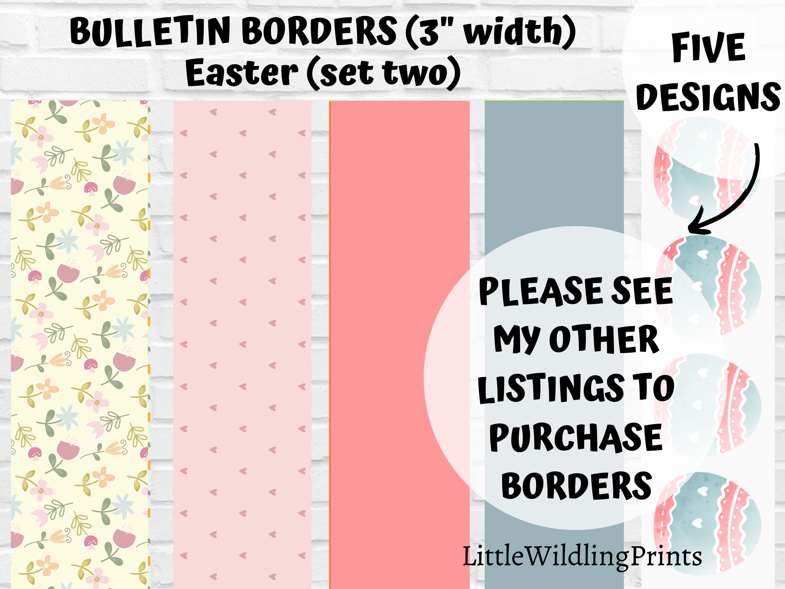 Happy Easter Gnomies Bulletin Board Display Kit Custom Any Words ...