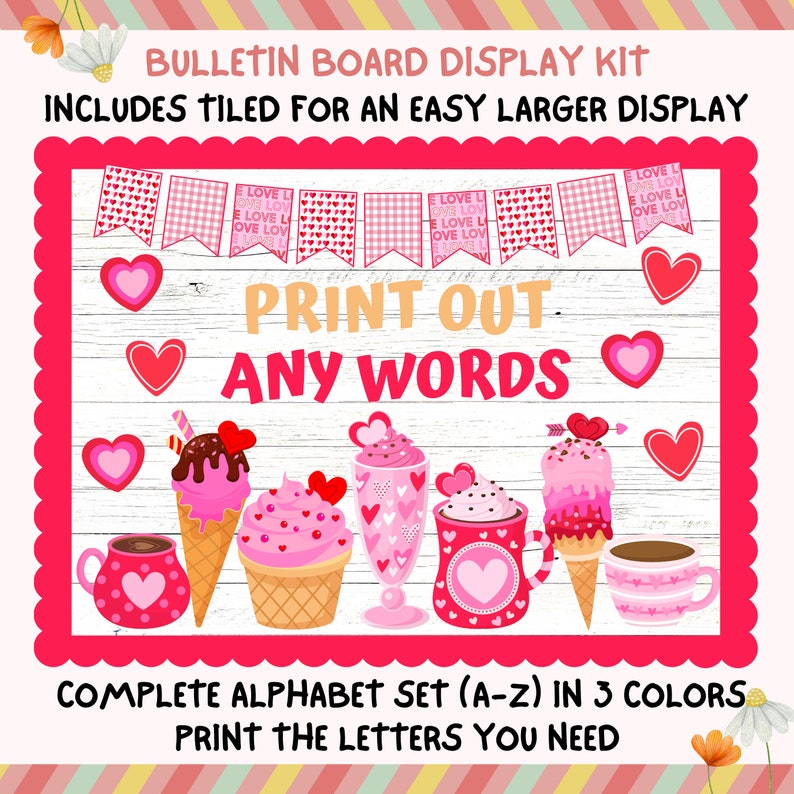 Valentines, Sweet, Ice Cream, Cute, Hot Choc, Pink, Mugs, February ...
