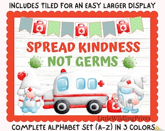 Germs Bulletin Board - Etsy
