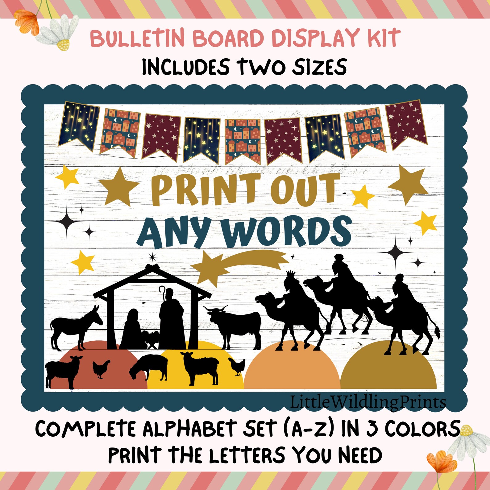 Nativity, Religious, Wise Men Seek Him, Baby Jesus, Nativity Silhouette ...