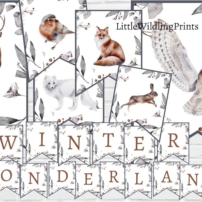 Woodland Banner - Etsy