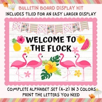Flamingo/tropical Classroom Decor Printables *** Completely ...