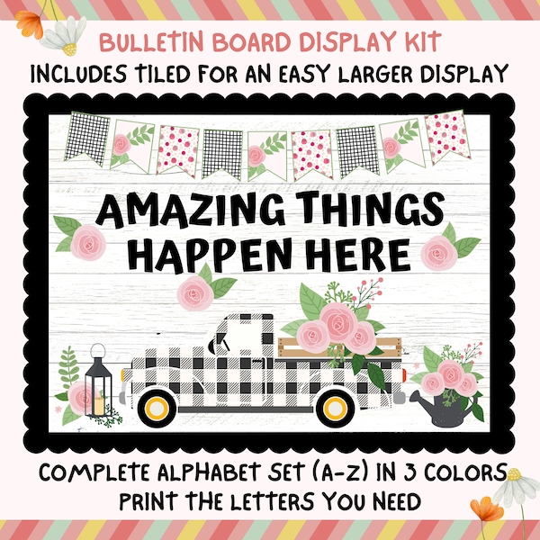 Fall Bulletin Boards - Etsy