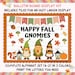 Black and White Pumpkins Bulletin Board Kit, Fall Halloween Classroom ...