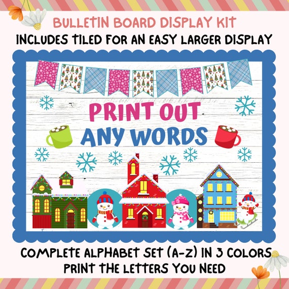 January Church Bulletin Boards
