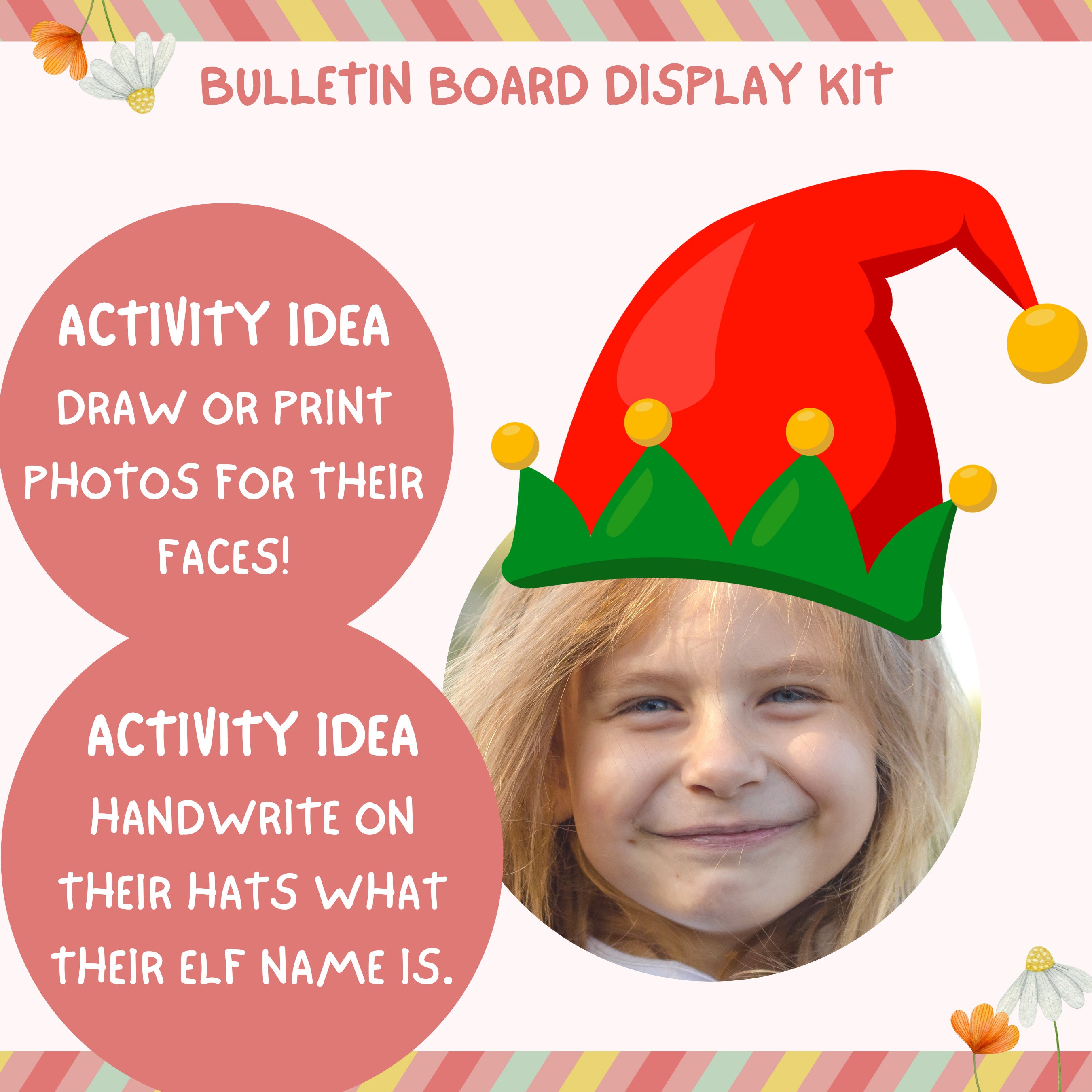 Christmas, Elf, Elves, Surveillance, Class, Bulletin Board Kit ...