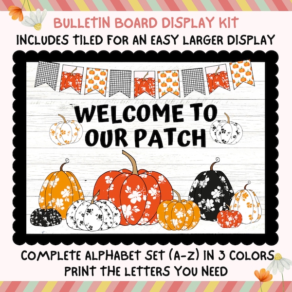 Pumpkin Classroom Decor - Etsy