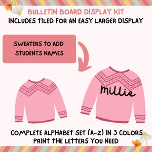 Modern Winter Bulletin Board Kit, Jesus Religious Winter Bulletin Kit ...