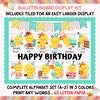 Fun Birthday Gnomes Bulletin Board, Season Theme Birthday Display Kit ...