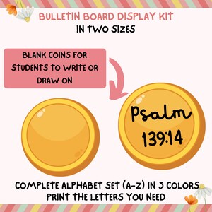 Christian Bulletin Board Kit, Bible Bulletin Board, Jesus Church ...