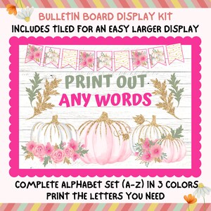 Pumpkin, Glitter, Pink, Gold, Fall, Thanksgiving, Halloween, Pretty ...