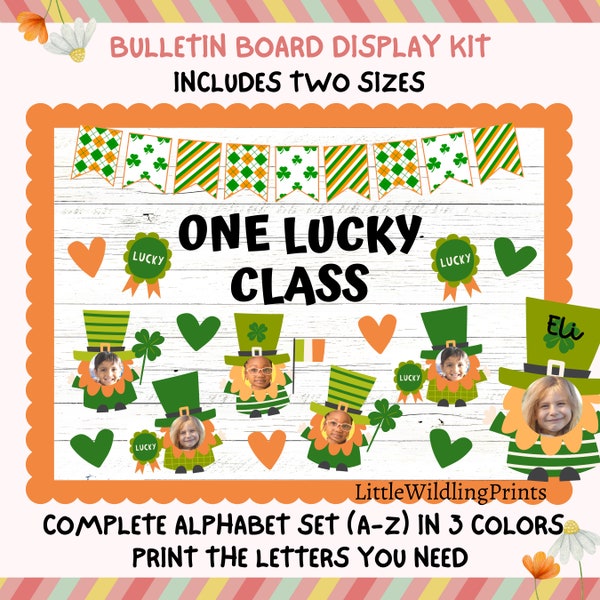 St Patricks Bulletin - Etsy