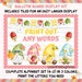 Sweet Fruit Summer Gnomes Bulletin Board Display Kit Custom Any Words ...