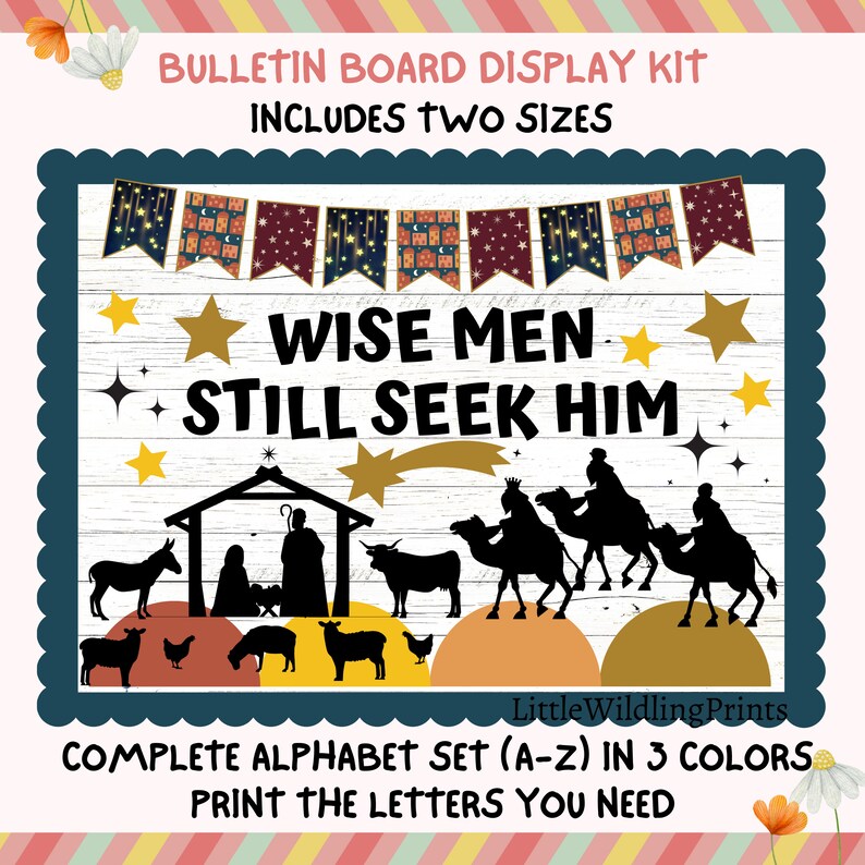 Nativity, Religious, Wise Men Seek Him, Baby Jesus, Nativity Silhouette ...
