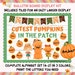 Pumpkin Fall Bulletin Board Kit Scarecrow Harvest Pumpkin - Etsy