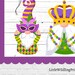 Mardi Gras Gnomes Bulletin Board Parading With My Gnomies Display Kit ...