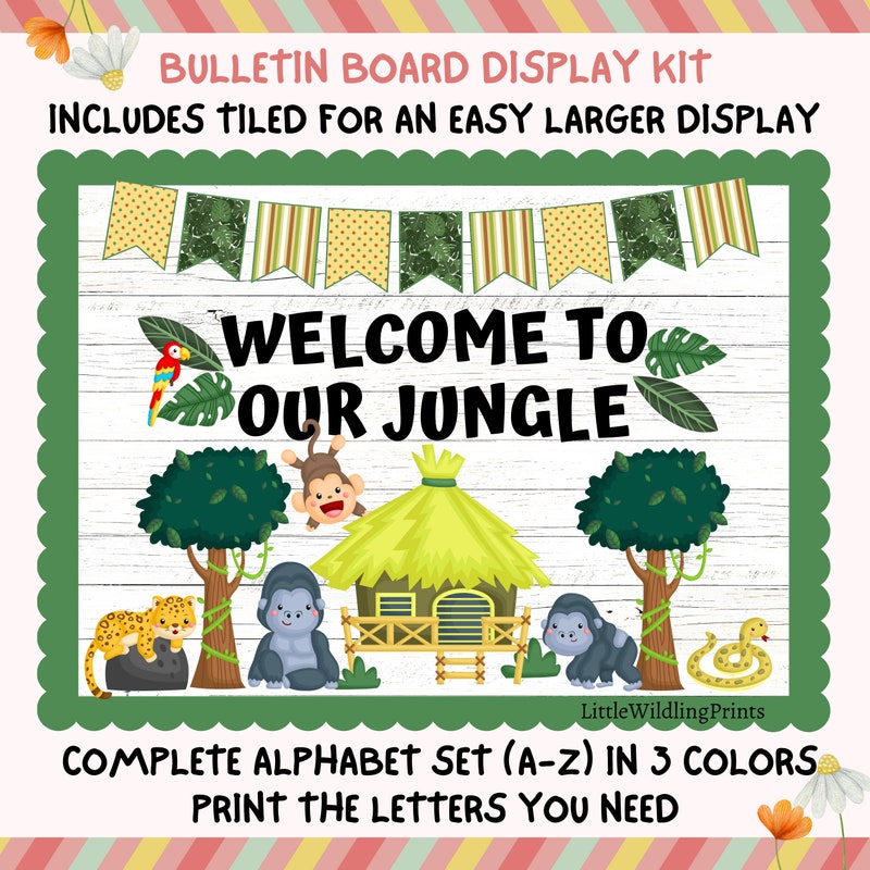 Jungle Classroom - Etsy