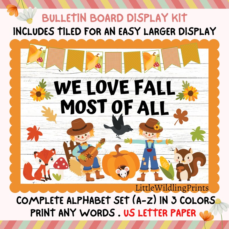 Scarecrow Bulletin Boards - Etsy