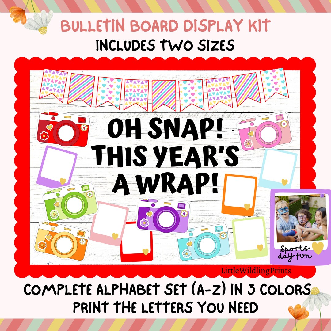 End of Year Bulletin Board, Memories Bulletin, Graduation Bulletin ...