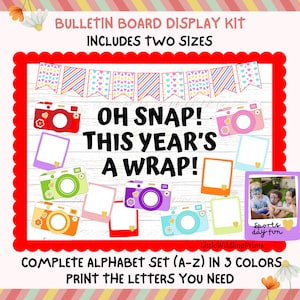 End of Year Bulletin Board, Memories Bulletin, Graduation Bulletin ...