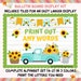 Summer Truck Bulletin Board Kit - Sunflowers Pickup Bloom Theme ...