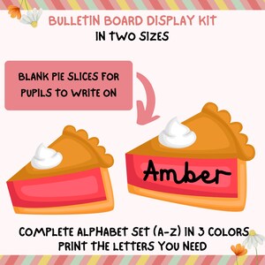 Thanksgiving Bulletin Board Kit, Slice It Pie Happy Thanksgiving ...