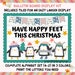 Penguin Christmas Bulletin Board Kit, December Winter Classroom ...