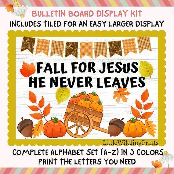 Christian Bulletin Board Ideas For Fall