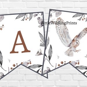 Custom Winter Animals Bulletin Board Banner Woodland Classroom Display ...