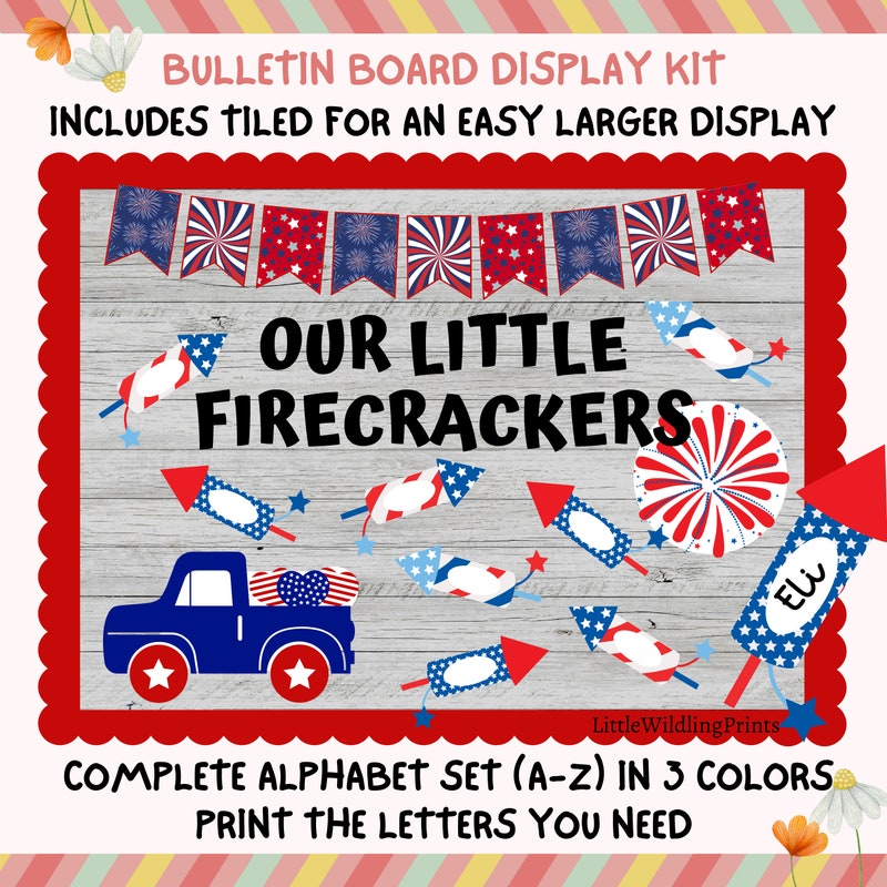 Fourth of July Bulletin Boards - Etsy