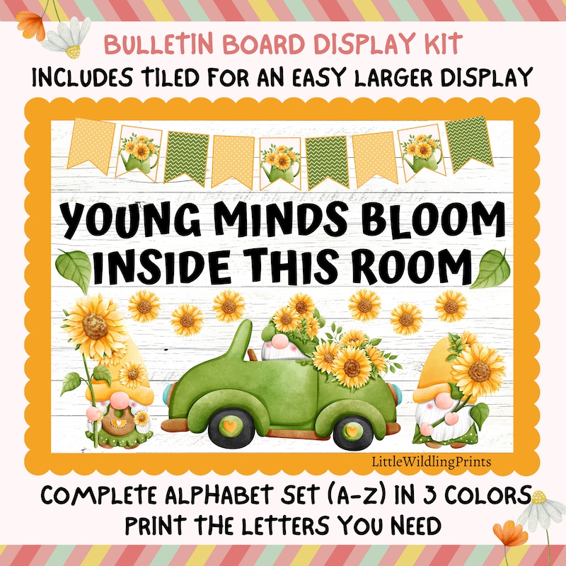 Sunflower Bulletin Board - Etsy