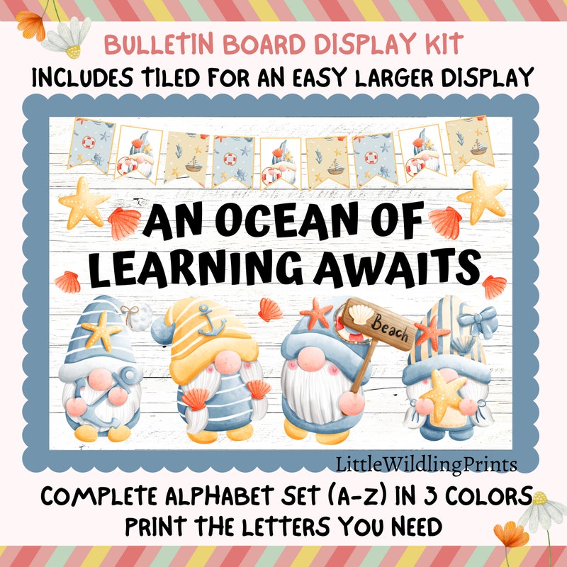 Beach Bulletin Board - Etsy