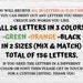 St Patricks Day Rainbow Bulletin Board Display Kit Custom Any Words ...