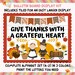 Thanksgiving Turkey Little Turkeys Fall Give Thanks - Etsy