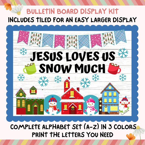 January Church Bulletin Boards